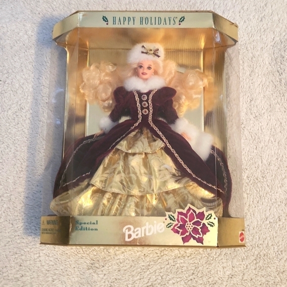 Barbie | Toys | Barbie Happy Holidays 996 Special Edition Mattel 15646 ...